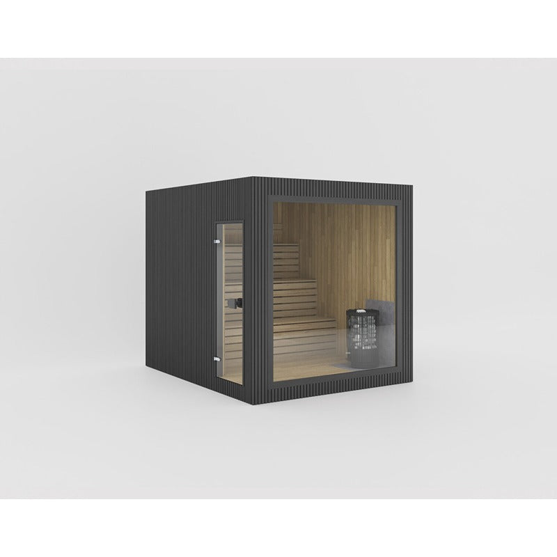 Celsium Jonas Grand Gartensauna – geräumige Premium Sauna, 6 Personen ...